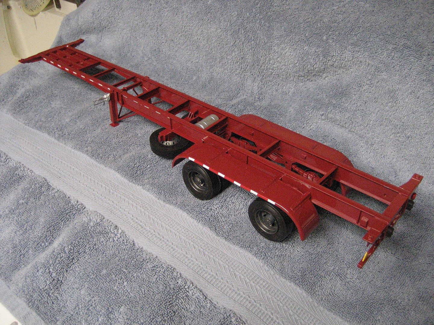 40' Semi Container Trailer -- Plastic Model Truck Vehicle Kit -- 1/24 ...