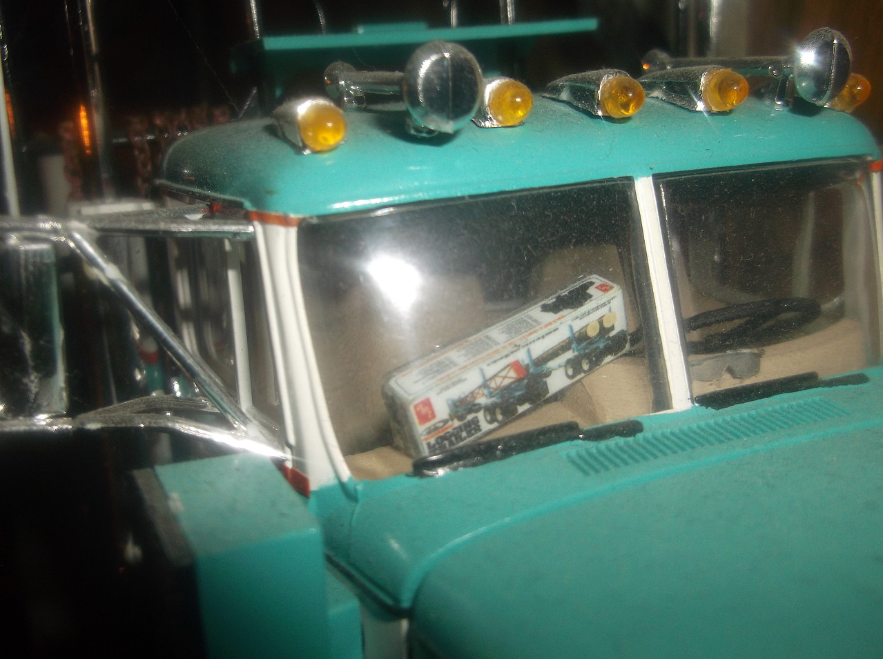 Peerless Roadrunner Logging Trailer -- Plastic Model Truck Kit -- 1/25 ...