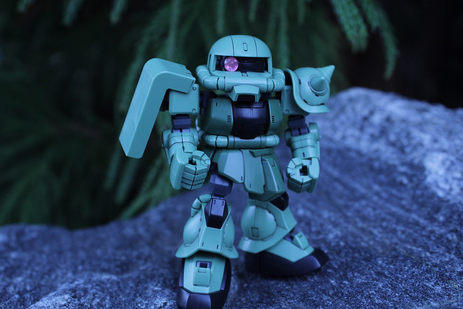 Cross Silhouette Zaku Ii Sd pictures by garciaion