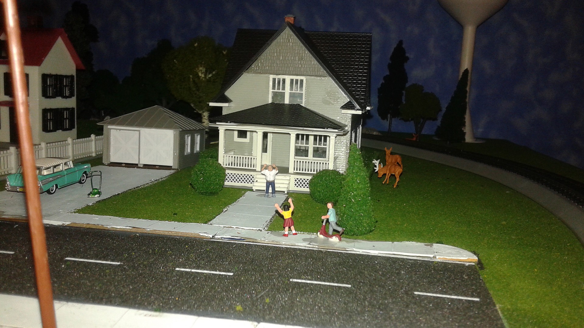 Kim's Classic American Home Kit -- HO Scale Model Railroad Building ...