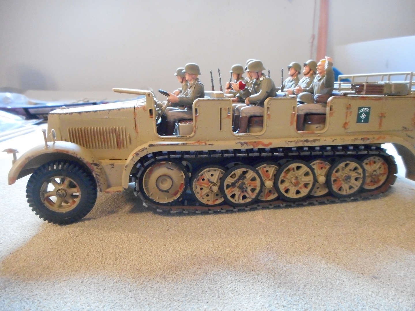 German 8-Ton SdKfz 7Semi-Track Vehicle Pictures
