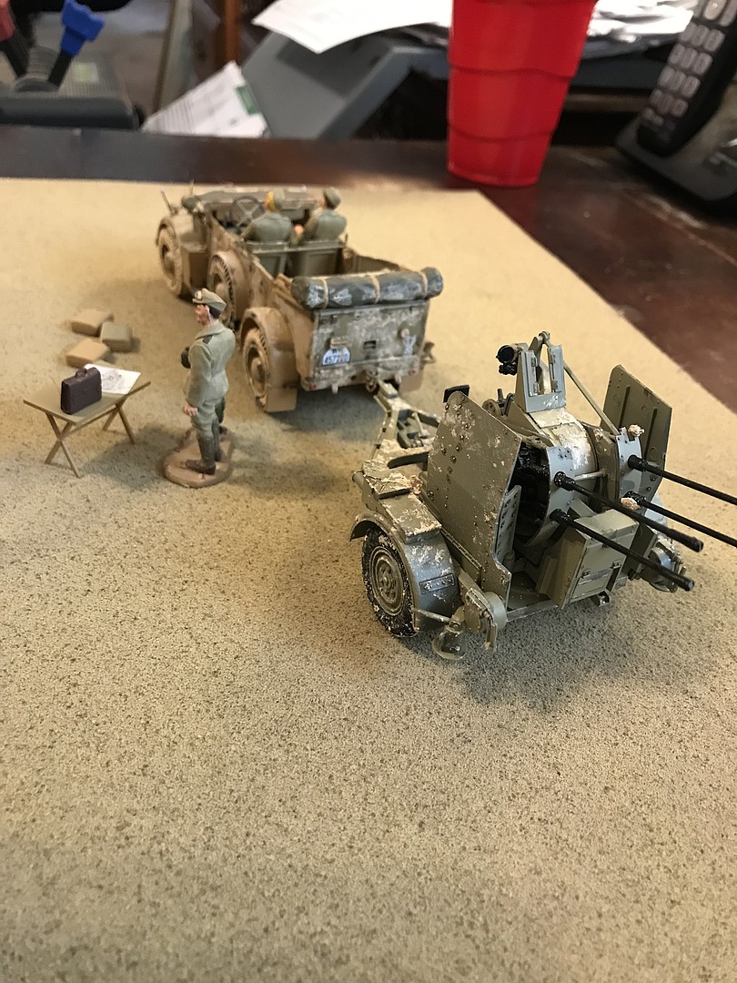 German Horch Kfz15 Vehicle -- Plastic Model Military Vehicle Kit -- 1/ ...