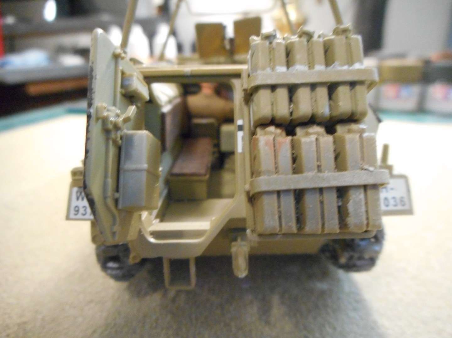 SdKfz 250/3 Greif German Halftrack -- Plastic Model Military Vehicle ...