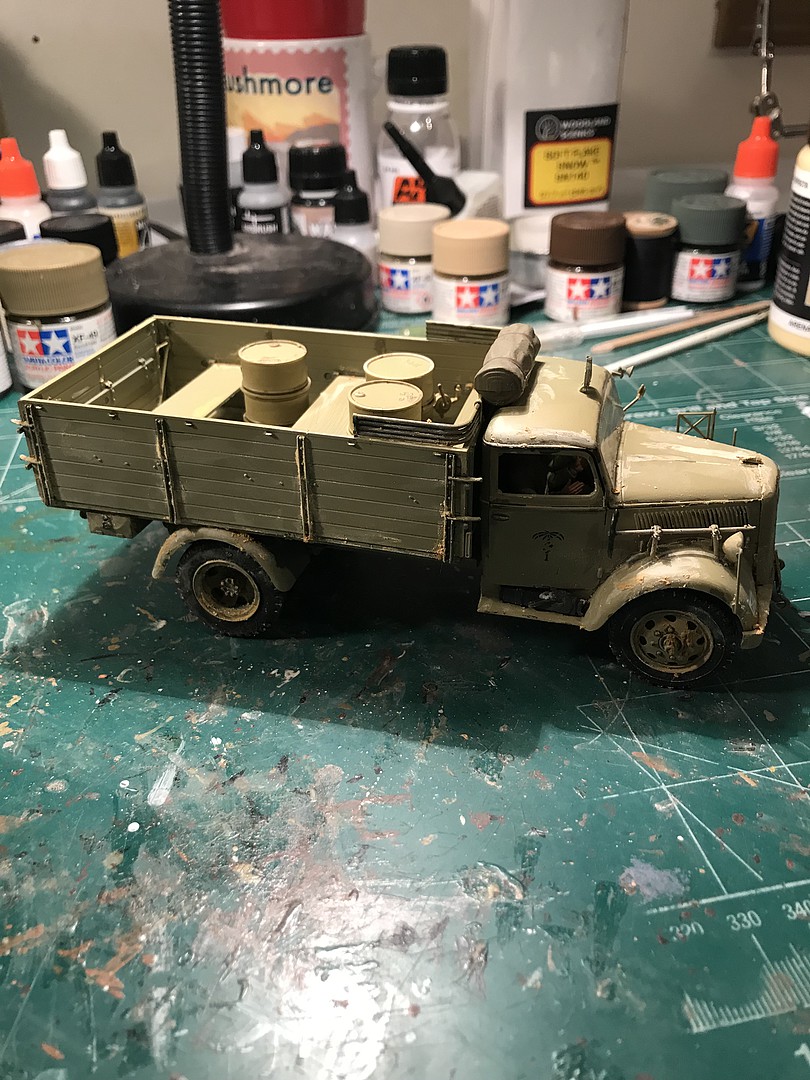 WWII Opel Blitz S Cargo Truck -- Plastic Model Military Vehicle Kit ...