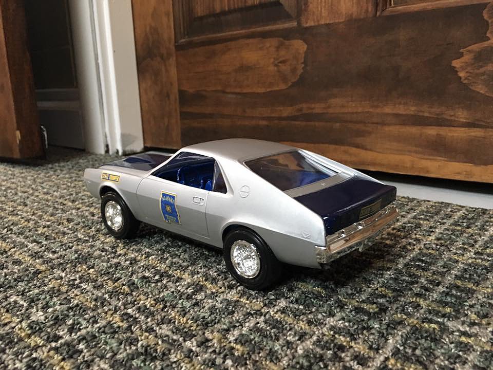 1970 AMC AMX Car -- Plastic Model Car Kit -- 1/20 Scale -- #pc814 ...