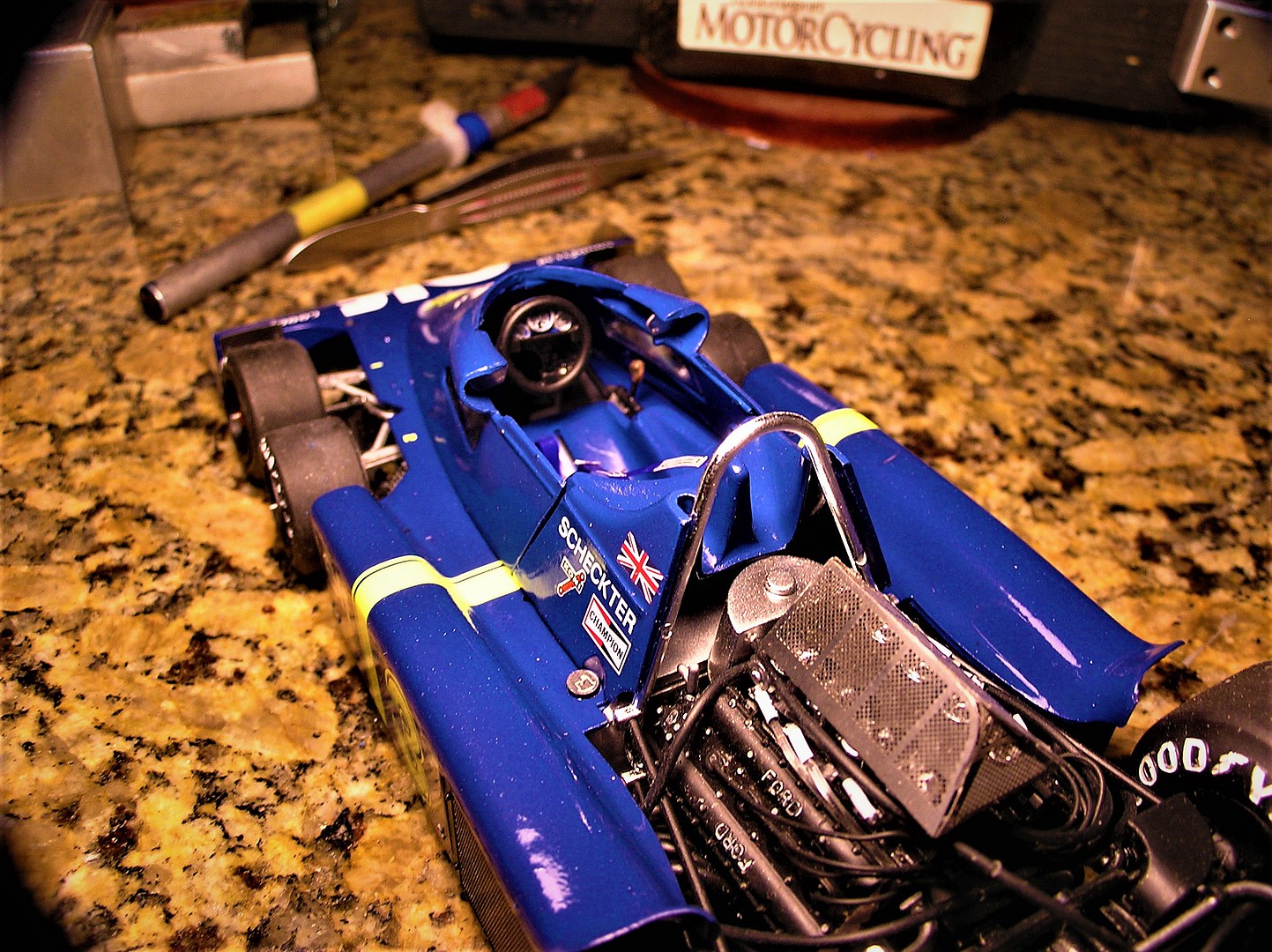 Tyrrell P34 Six Wheeler 1976 Japan GP -- Plastic Model Car Kit -- 1/20 ...