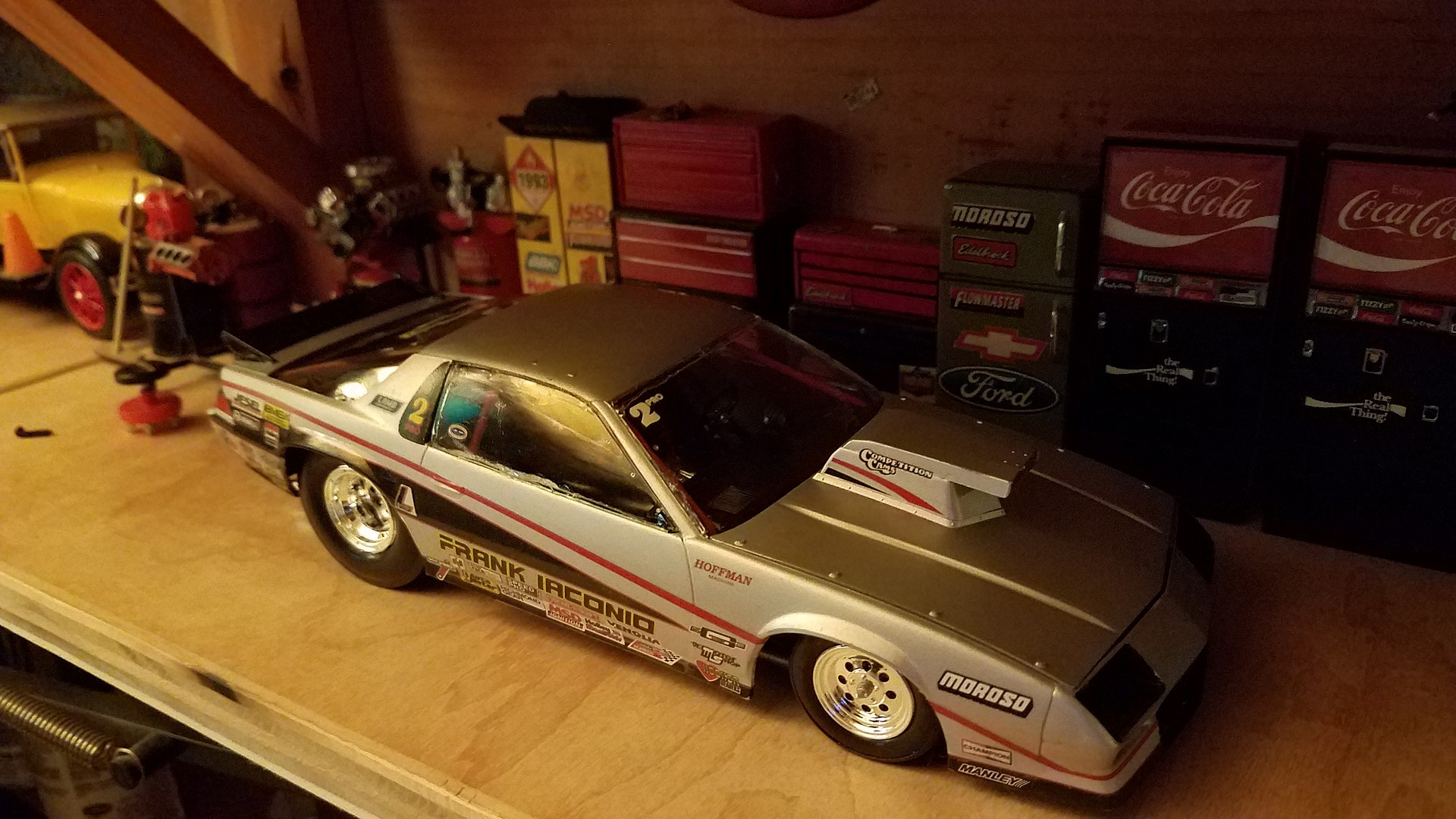 Iaconio Camaro Pro Stock -- Plastic Model Car Kit -- 1/24 Scale ...