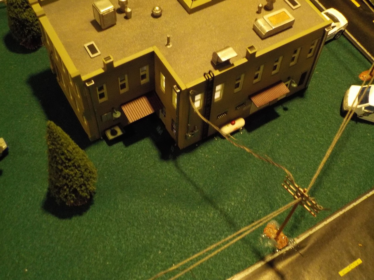 Municipal Building -- HO Scale Model Railroad Building -- #br5030 ...