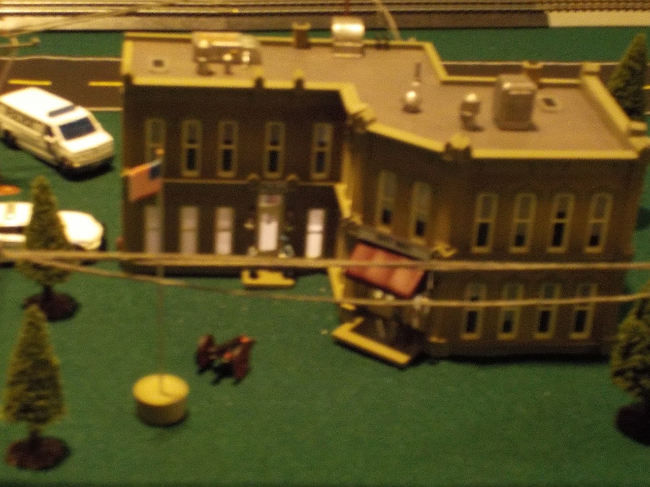 Municipal Building -- HO Scale Model Railroad Building -- #br5030 ...