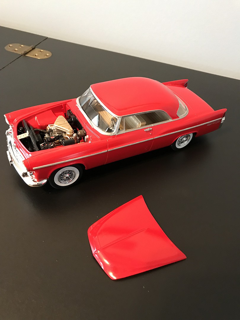 1956 Chrysler 300B -- Plastic Model Car Kit -- 1/25 Scale -- #1207 ...