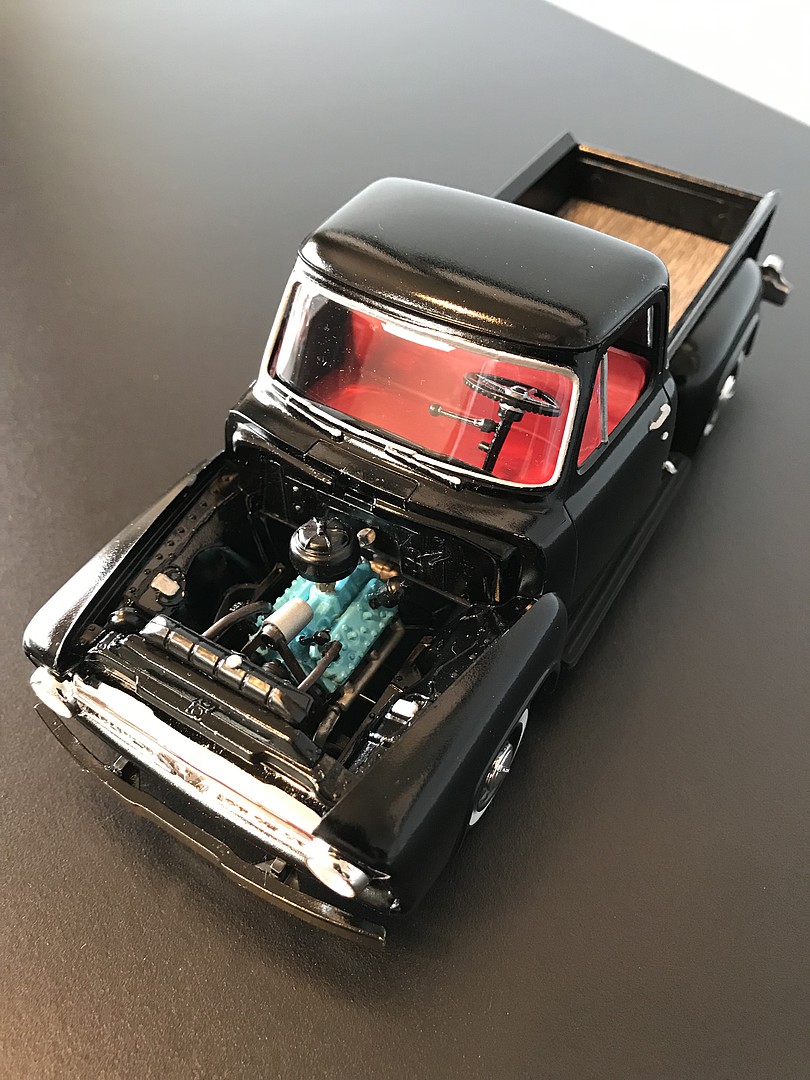 1953 Ford Pickup Truck -- 1/25 Scale -- Plastic Model Truck Kit -- #882 ...