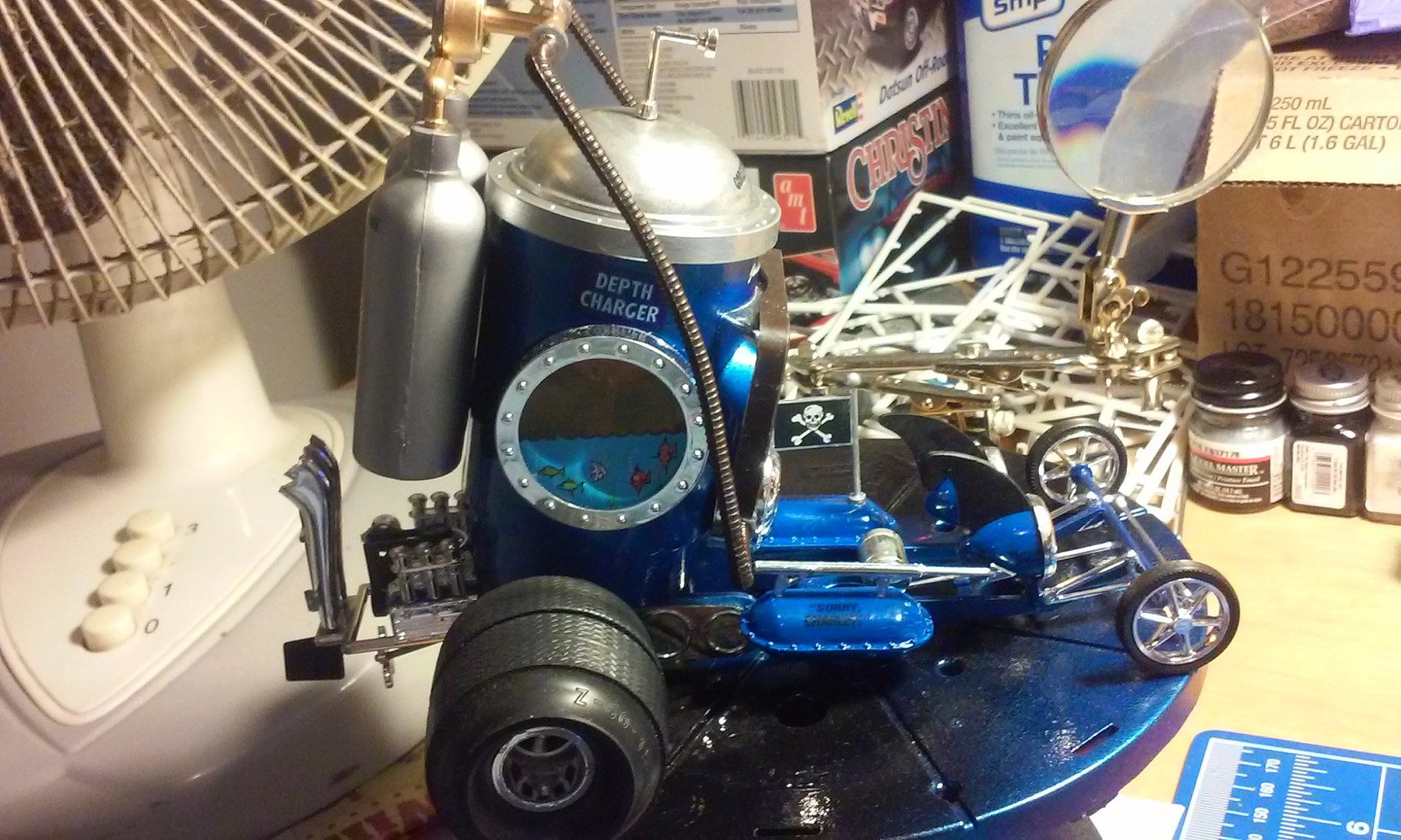 DEPTH CHARGER -- Plastic Model Car Kit -- 1/25 Scale -- #618 pictures ...