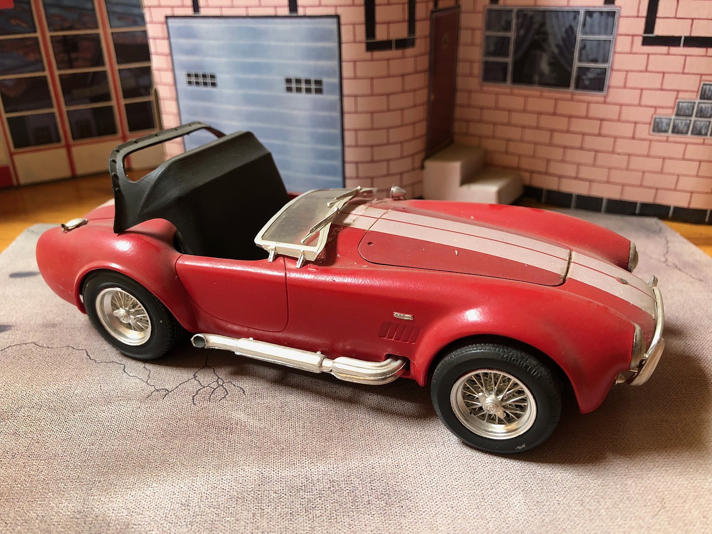 Shelby Cobra 427 S/C Convertible -- Plastic Model Car Kit -- 1/24 Scale ...