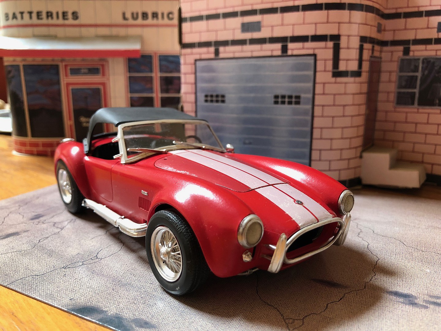 Shelby Cobra 427 S/C Convertible -- Plastic Model Car Kit -- 1/24 Scale ...