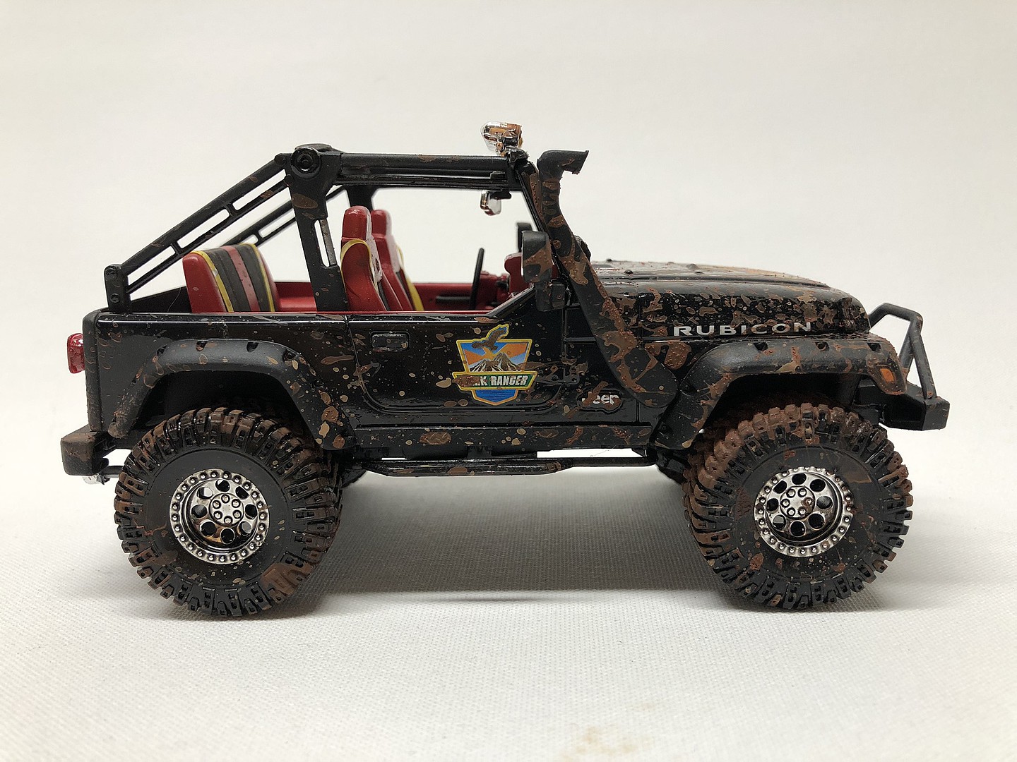 2003 Jeep Rubicon -- Plastic Model Car Kit -- 1/25 Scale -- #854053 ...