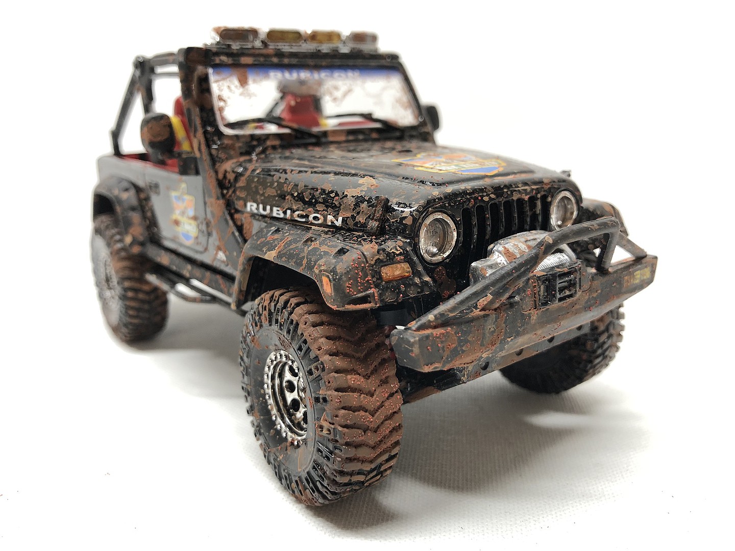 2003 Jeep Rubicon -- Plastic Model Car Kit -- 1/25 Scale -- #854053 ...