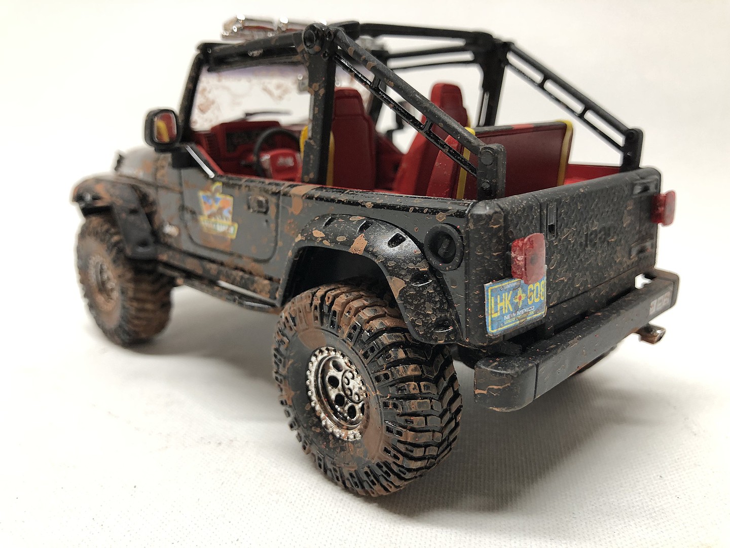 2003 Jeep Rubicon -- Plastic Model Car Kit -- 1/25 Scale -- #854053 ...