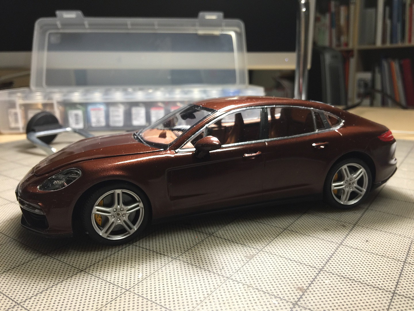 Porsche Panamera 2 -- Plastic Model Car Kit -- 1/24 Scale -- #07034 ...