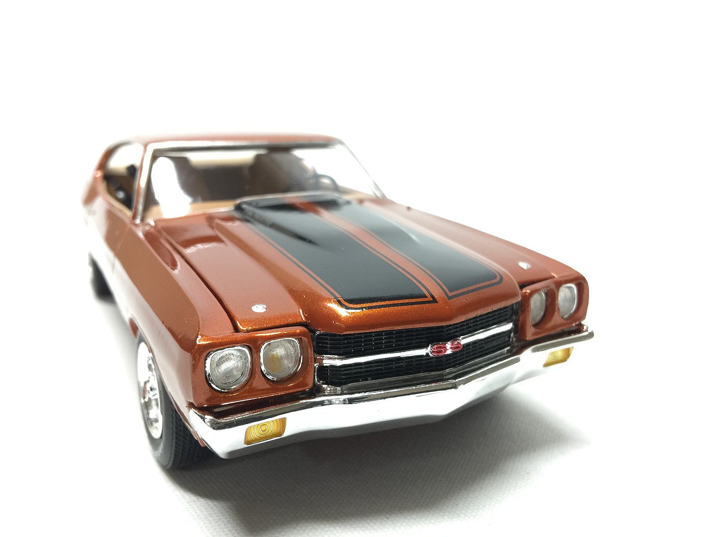 1970 Chevy Chevelle 22 2T -- Plastic Model Car Kit -- 1/25 Scale ...