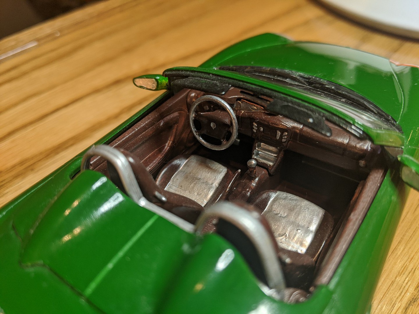 Porsche Boxster Special Edition Convertible Coupe -- Plastic Model Car ...