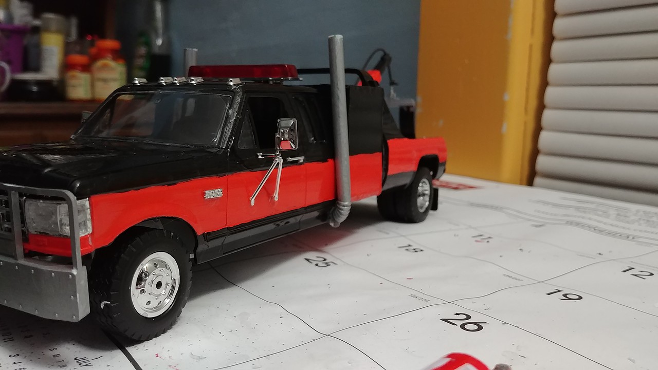 1991 Ford F-350 Dually -- Plastic Model Truck Kit -- 1/24 Scale ...