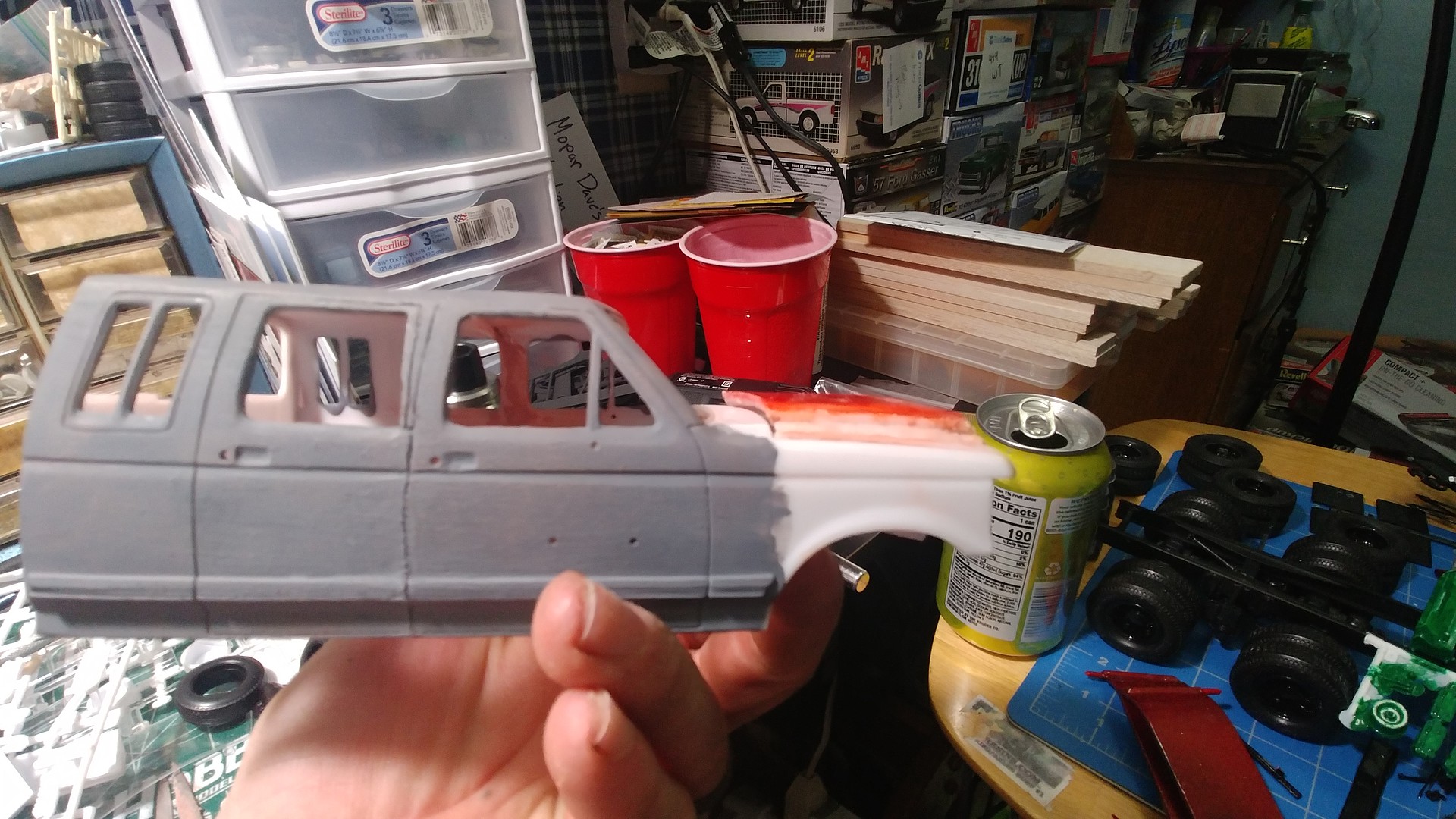 1991 Ford F-350 Dually -- Plastic Model Truck Kit -- 1/24 Scale ...