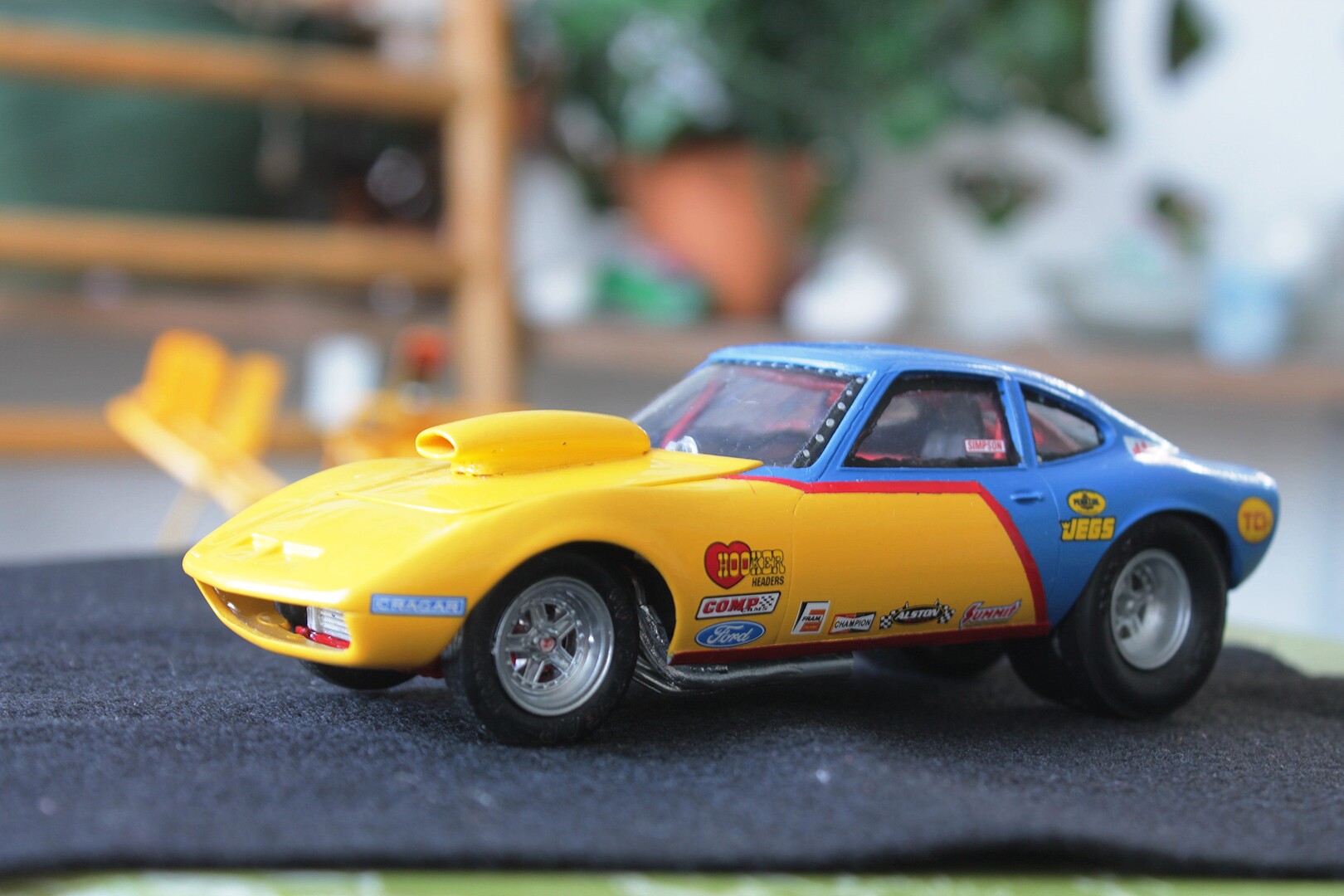 Hot Wheels Buick Opel GT -- Plastic Model Car Vehicle Kit -- 1/25 Scale ...
