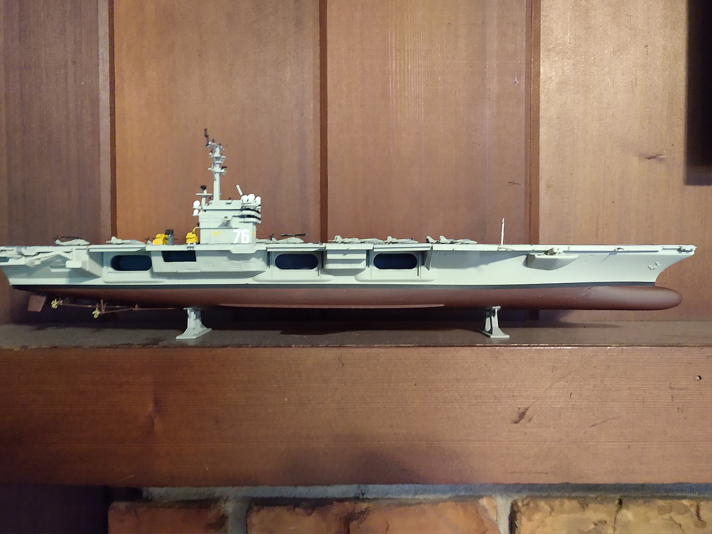 Gallery Pictures Italeri USS Ronald Reagan Plastic Model Military Ship ...