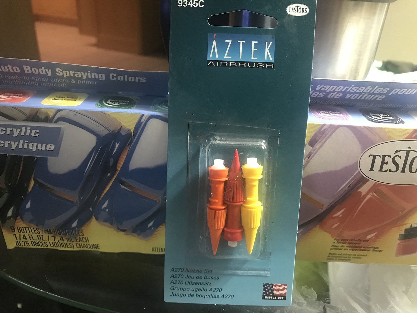 Gallery Pictures Testors Aztek A270 Nozzle Set (3ea)