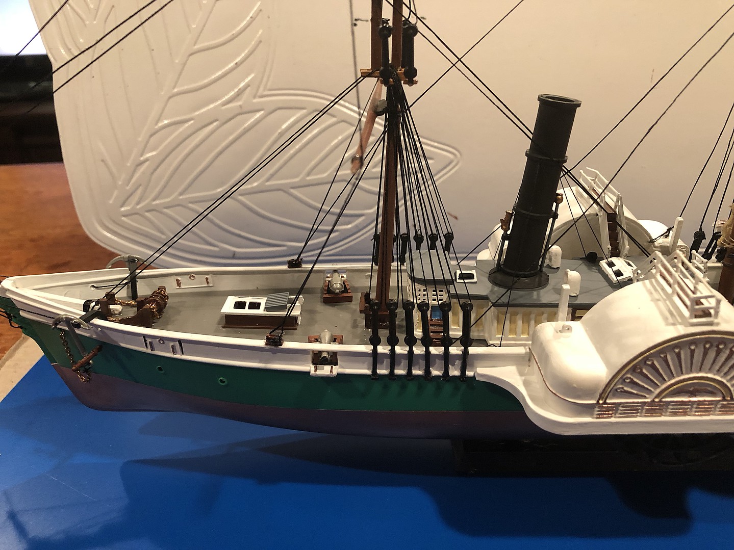 Civil War Blockade Runner Military Boat -- Plastic Model Military Ship ...