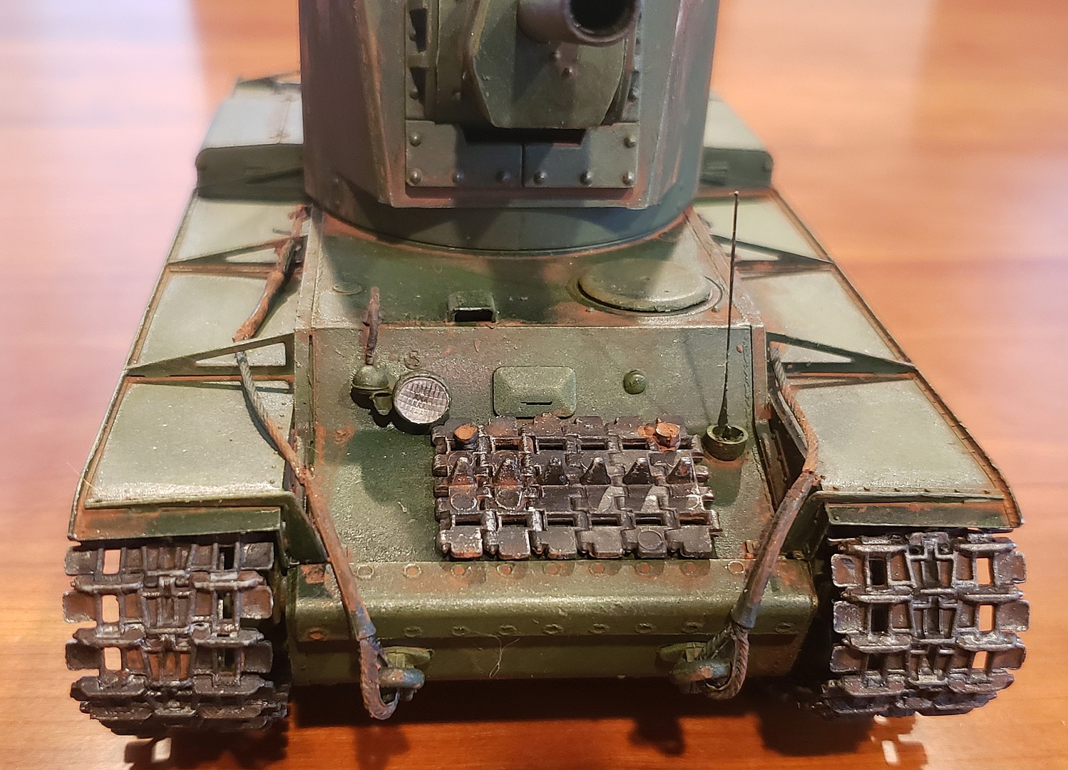 Russian KV-2 Model 1939 Big Turret Tank -- Plastic Model Military ...