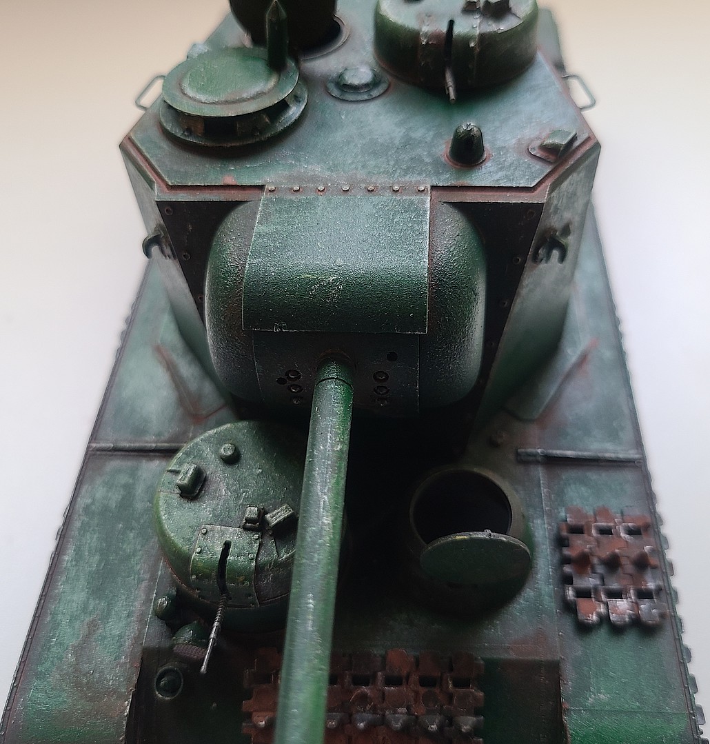 Soviet KV-5 (Oject 225) Super Heavy Tank -- Plastic Model Military ...
