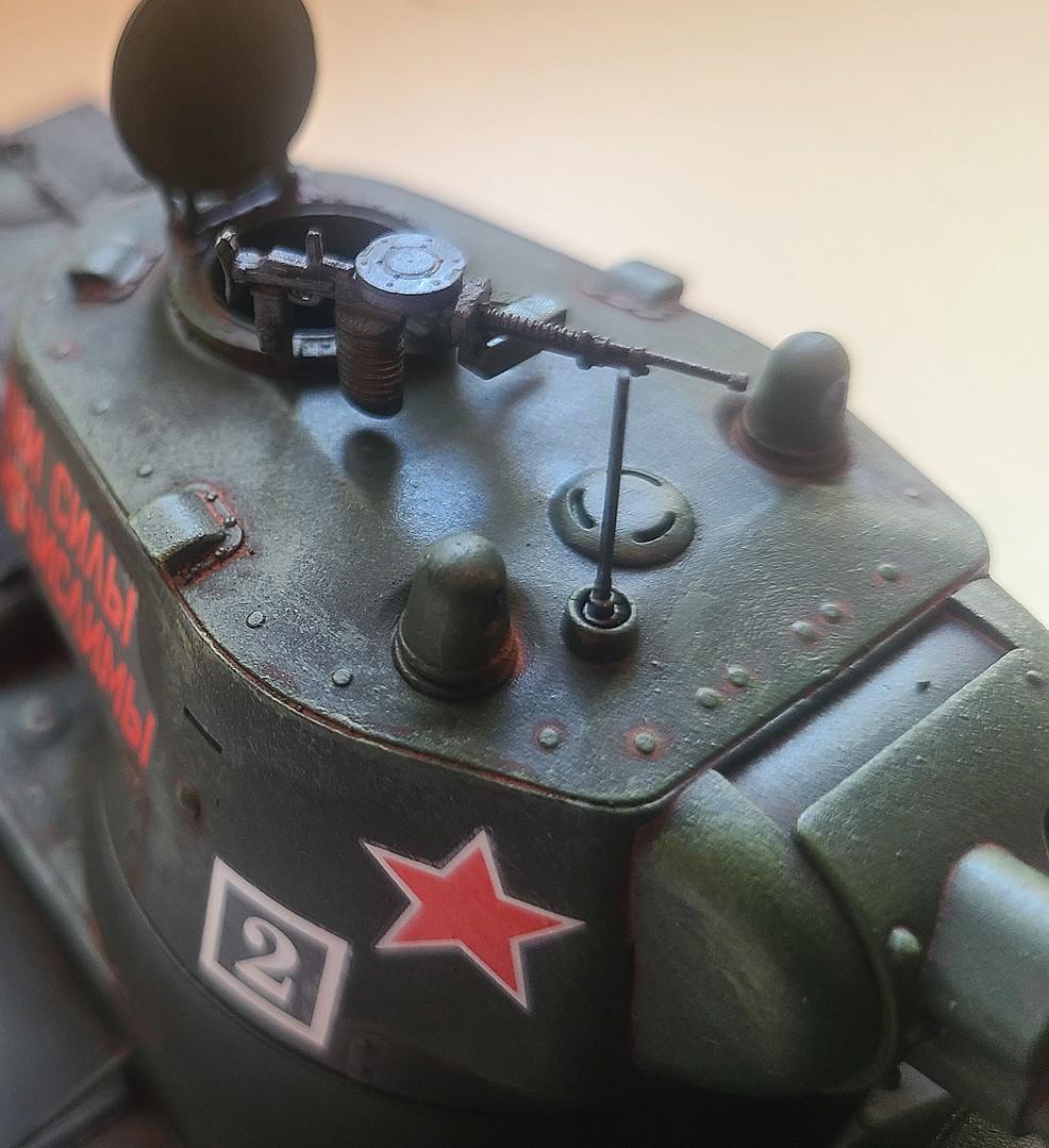 Soviet SMK Heavy Tank (New Tool) -- Plastic Model Military Vehicle -- 1 ...