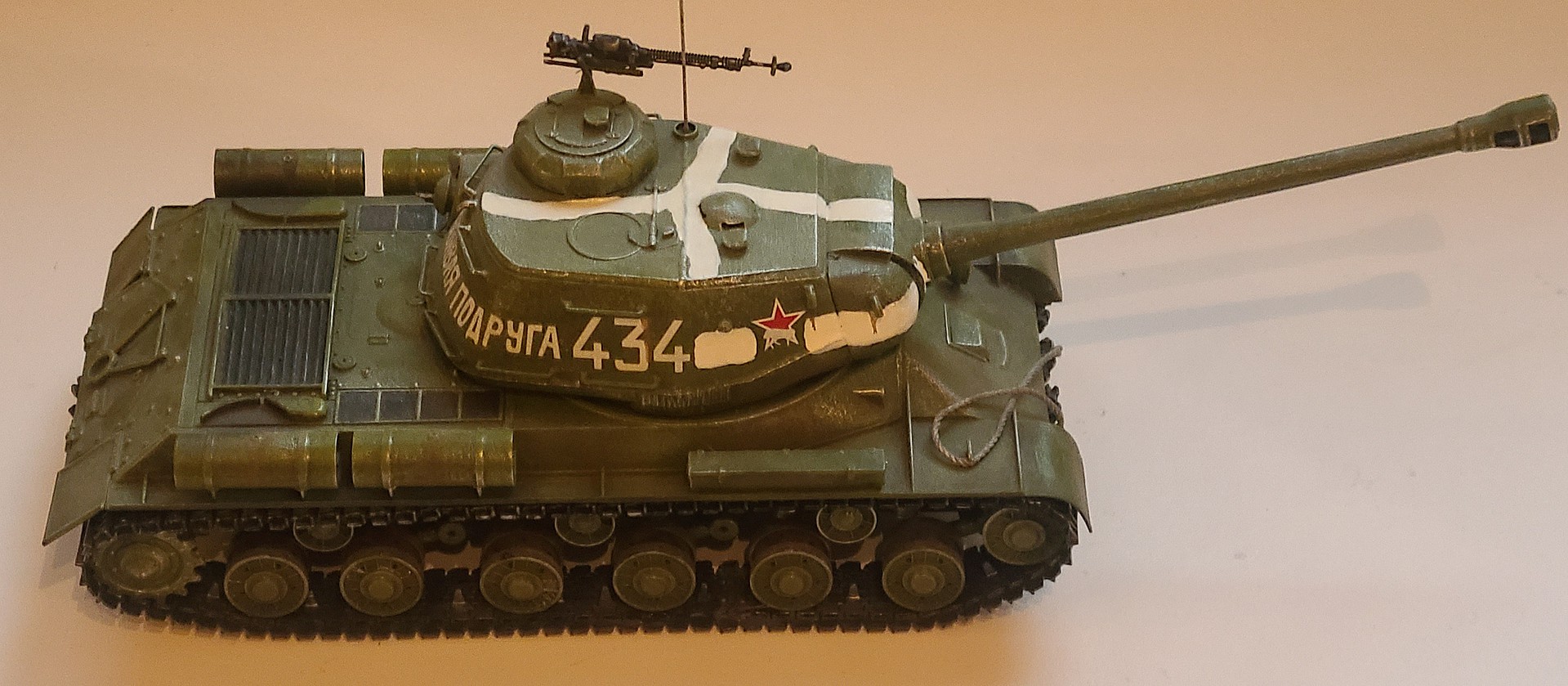 IS-2 MOD. 1944 -- Plastic Model Military Vehicle Kit -- 1/56 Scale ...