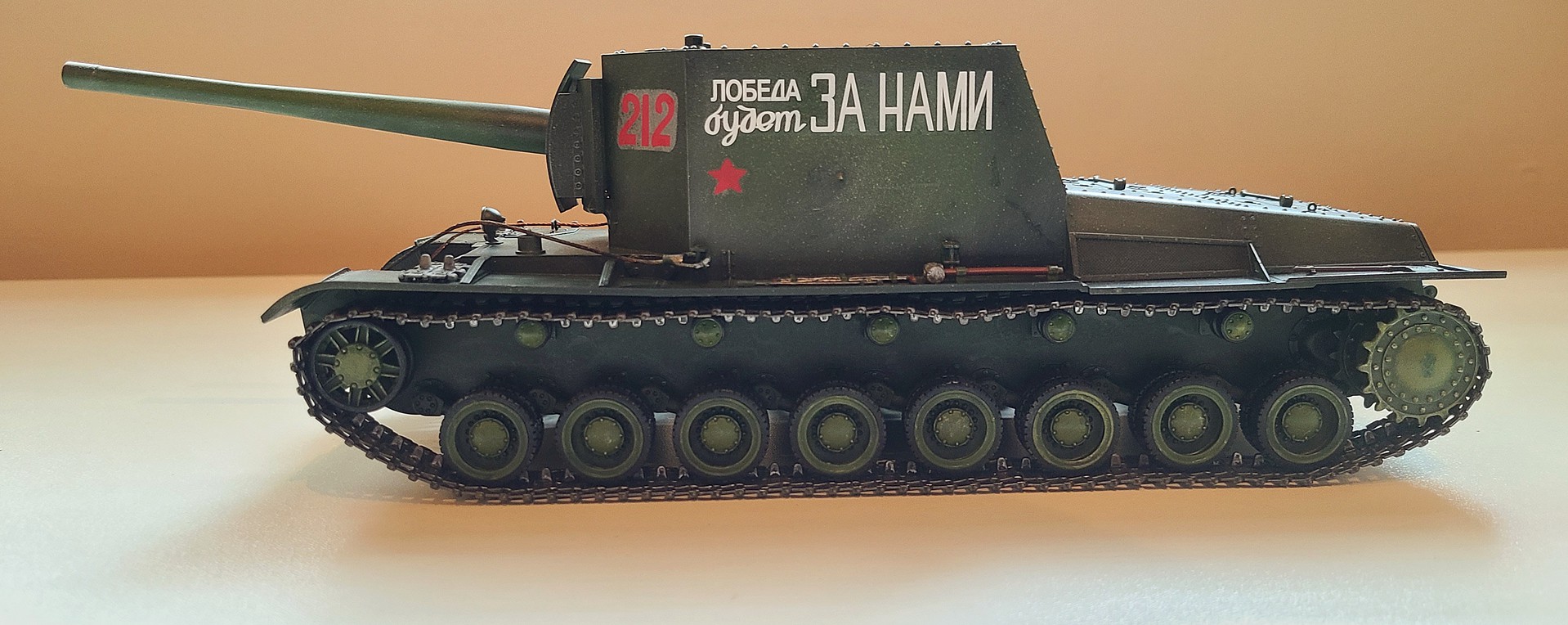 Gallery Pictures Trumpeter Soviet Su100U Tank Destroyer Plastic Model ...