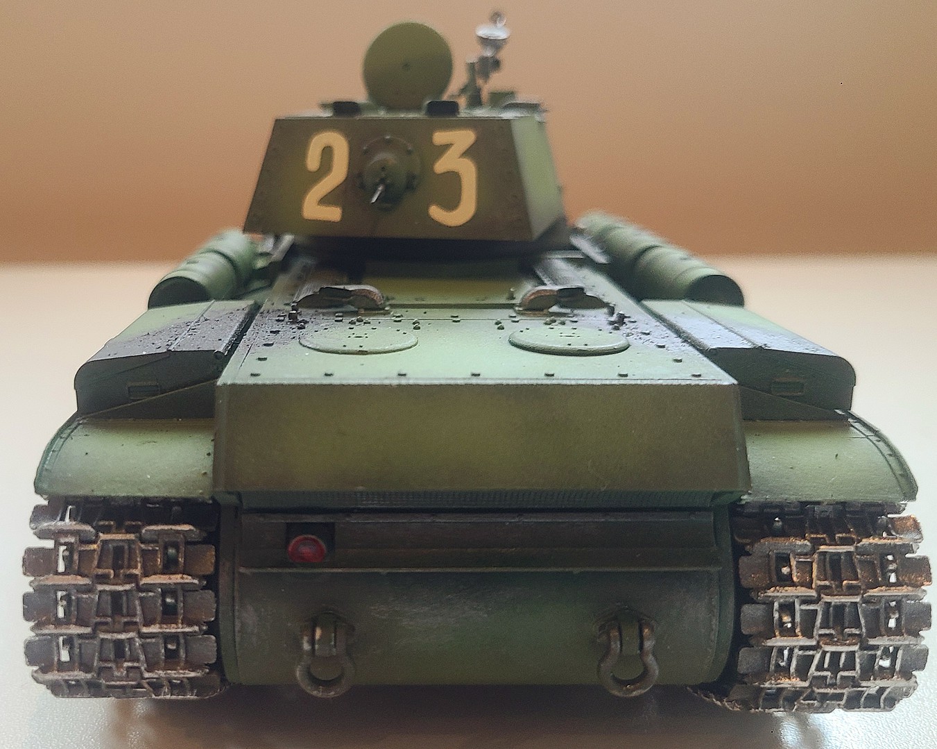 Soviet KV8 Heavy Tank -- Plastic Model Military Vehicle Kit -- 1/35 ...