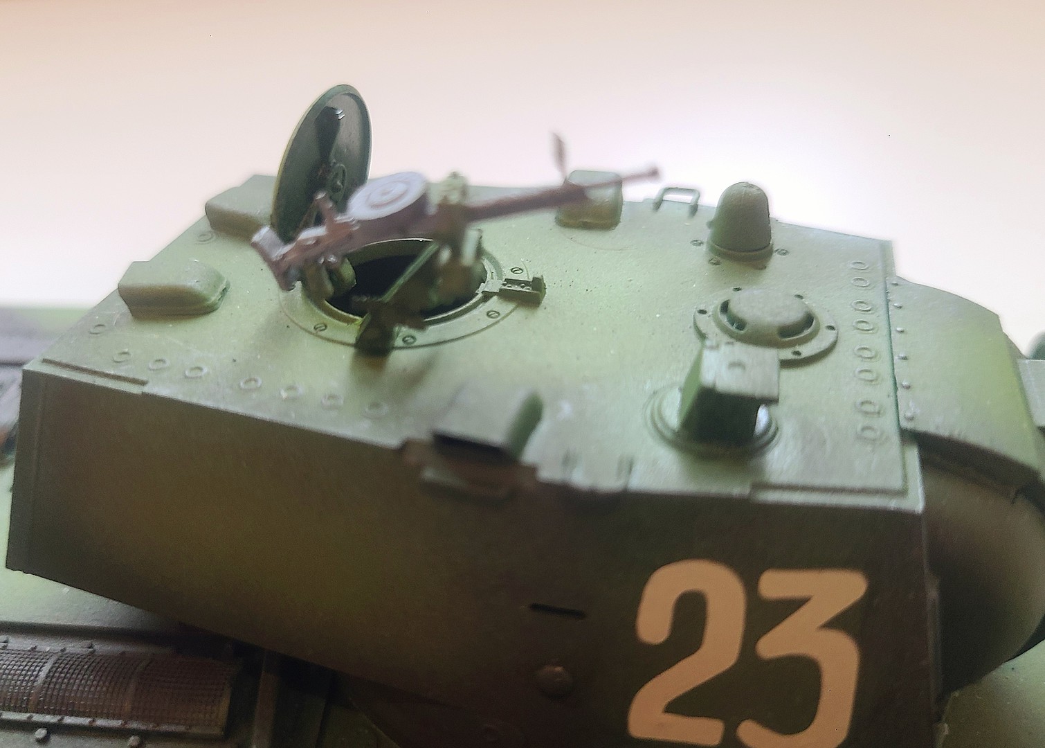 Soviet KV8 Heavy Tank -- Plastic Model Military Vehicle Kit -- 1/35 ...