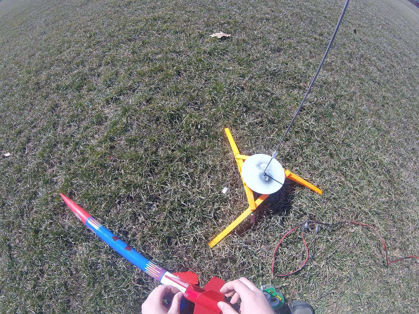 Spirit ARF Model Rocket Kit -- Almost Ready To Fly Model Rocket ...