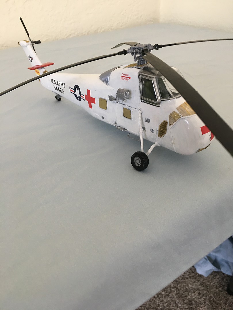 CH34 US Army Rescue Helicopter (Plastic Kit) -- Plastic Model ...
