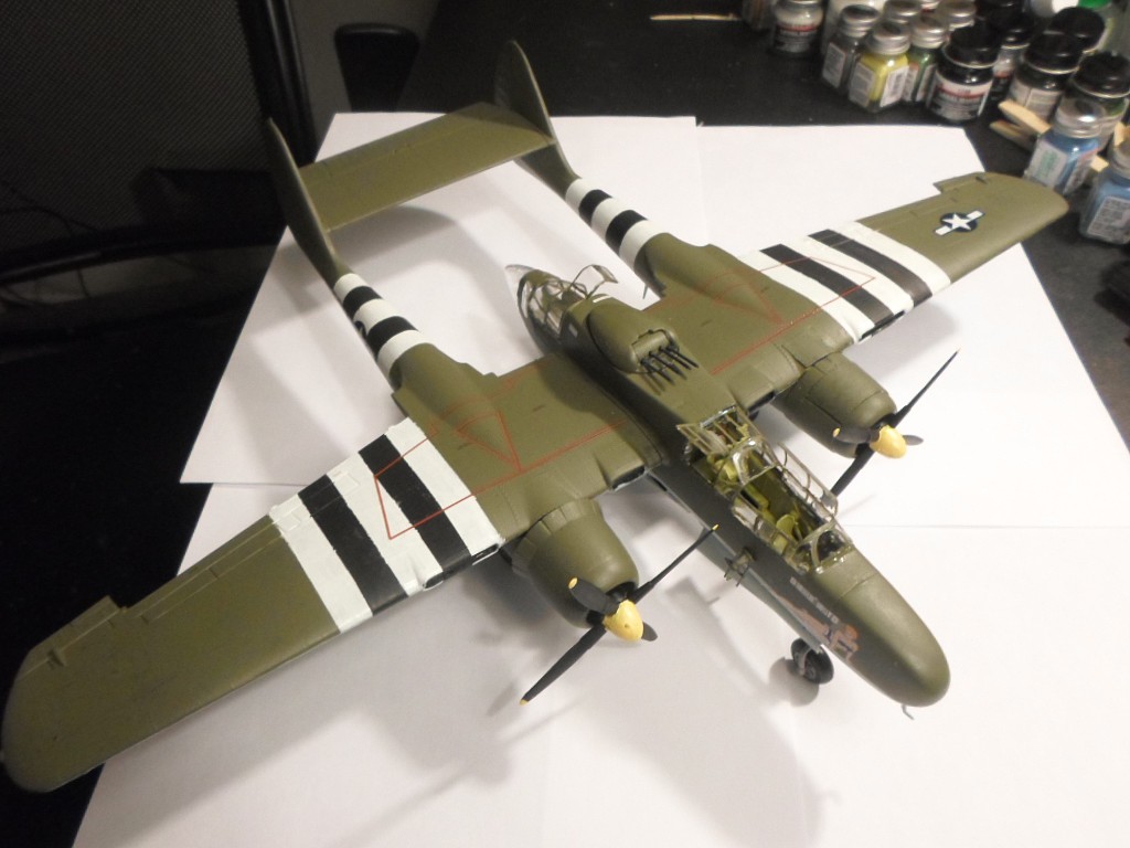 P-61 Black Widow -- Plastic Model Airplane Kit -- 1/48 Scale -- #857546 ...