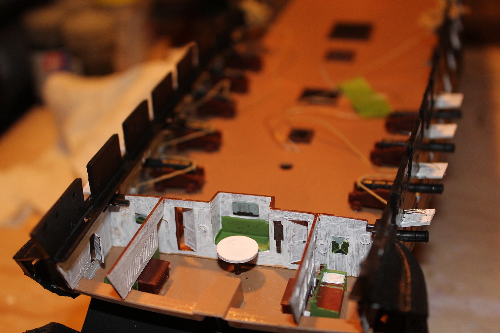 USS Constitution -- Plastic Model Sailing Ship Kit -- 1/96 Scale ...