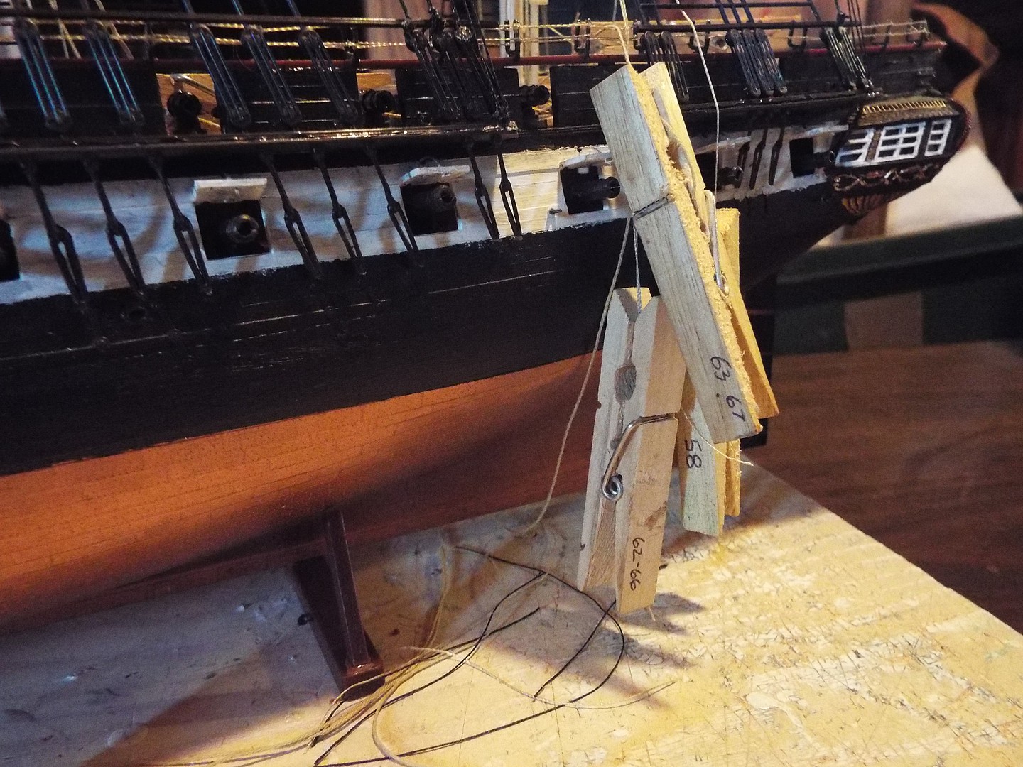 USS Constitution -- Plastic Model Sailing Ship Kit -- 1/96 Scale ...