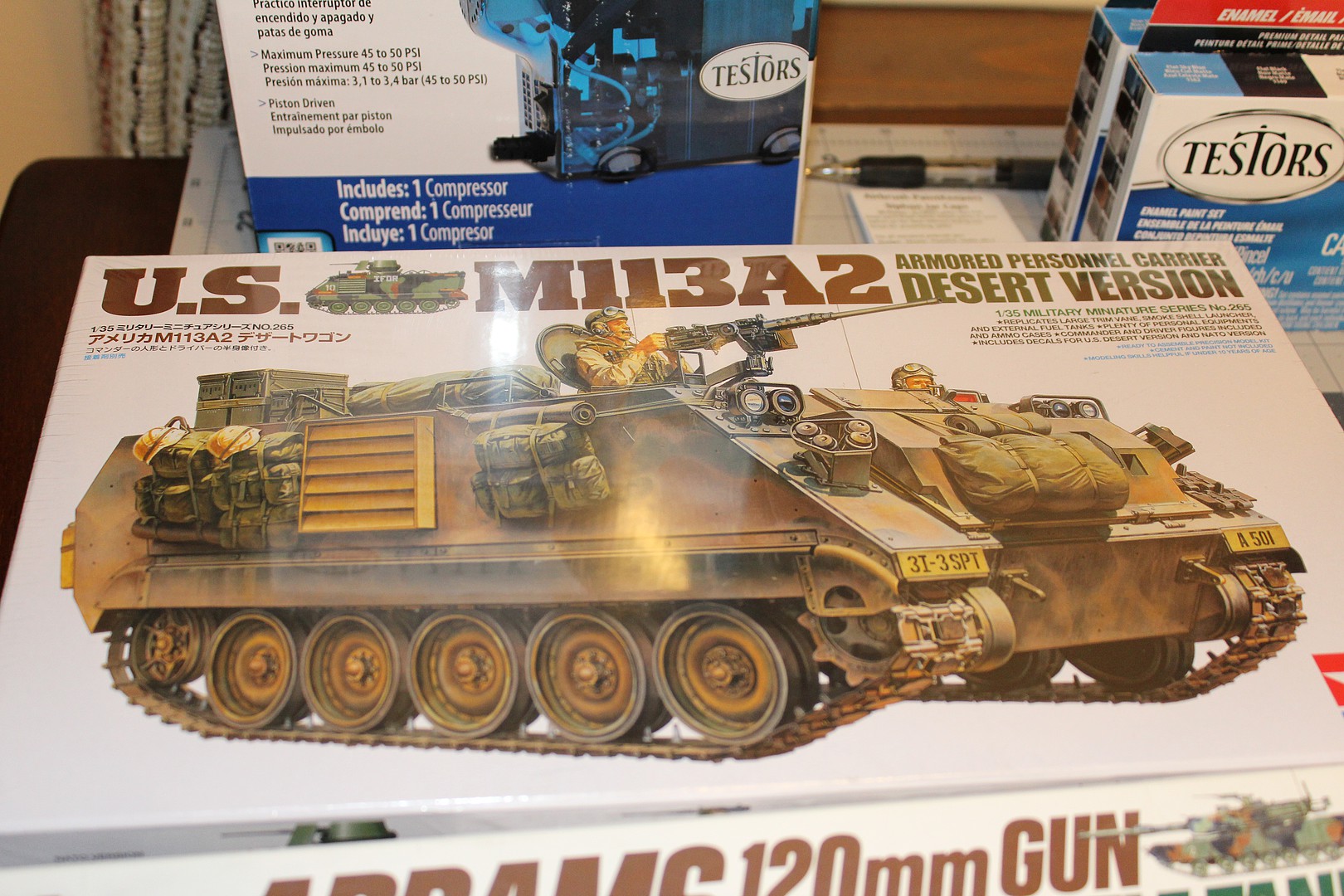 US M48A3 Patton Tank -- Plastic Model Military Vehicle Kit -- 1/35 ...