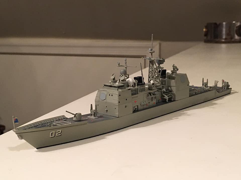 USS Normandy Guided Missile Cruiser -- Plastic Model Military Ship Kit ...