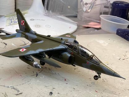 Alpha Jet Advanced Trainer/ Light Attack Aircraft -- Plastic Model ...