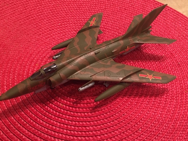 Nanchang Q5C Chinese Ground Attack Aircraft -- Plastic Model Airplane ...