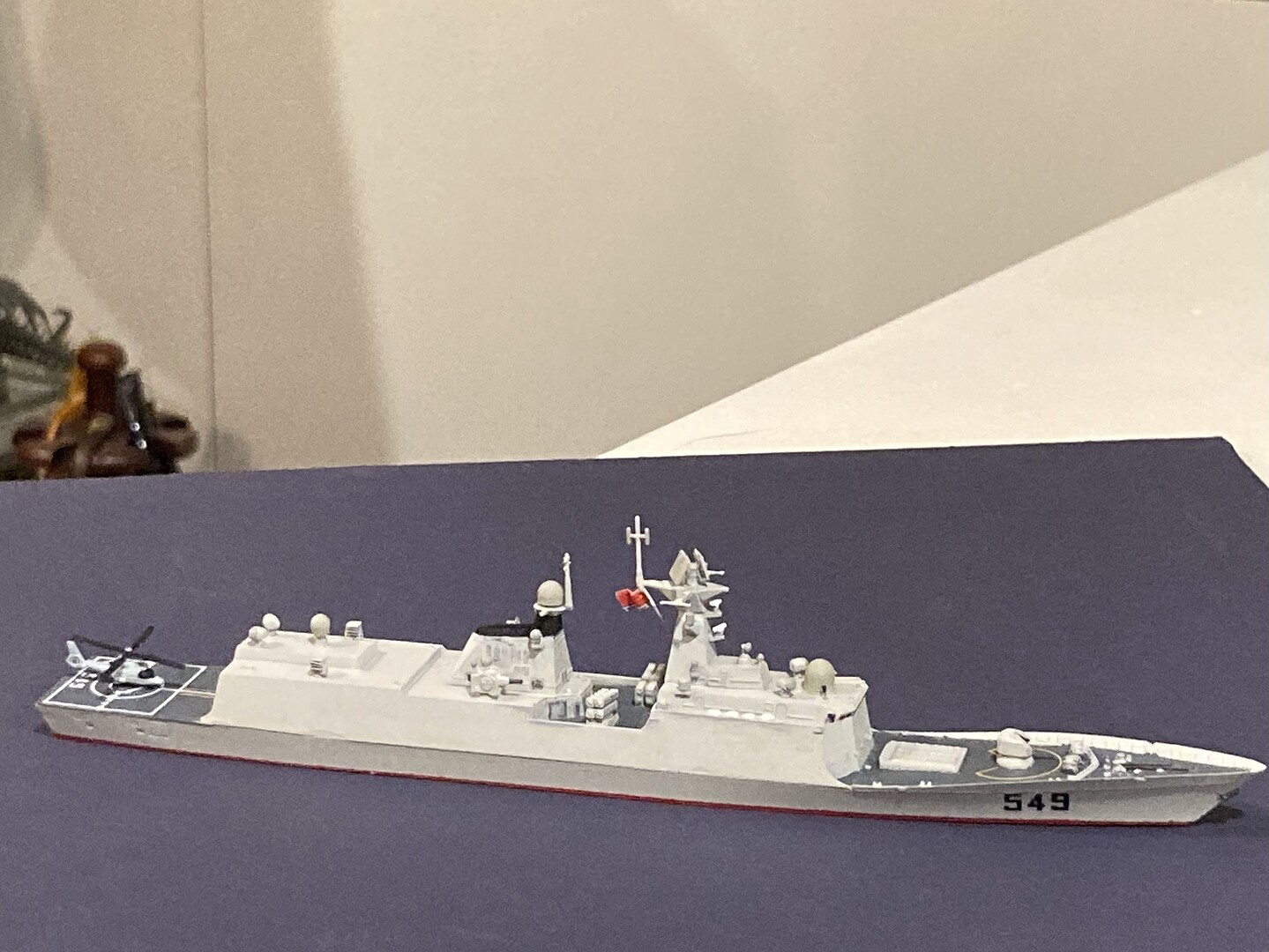 PLA Chinese Navy Type 054A Frigate -- Plastic Model Military Ship Kit ...