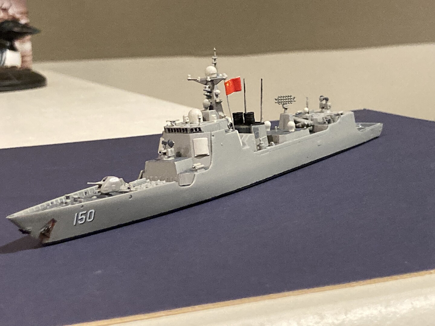 PLA Chinese Navy Type 052C Destroyer -- Plastic Model Military Ship Kit ...