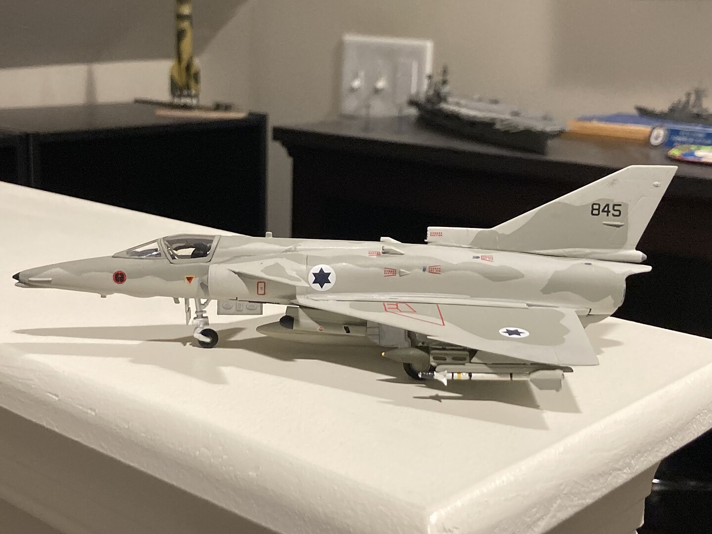 KFIR C2 Aircraft -- Plastic Model Airplane Kit -- 1/72 Scale -- #00237 ...