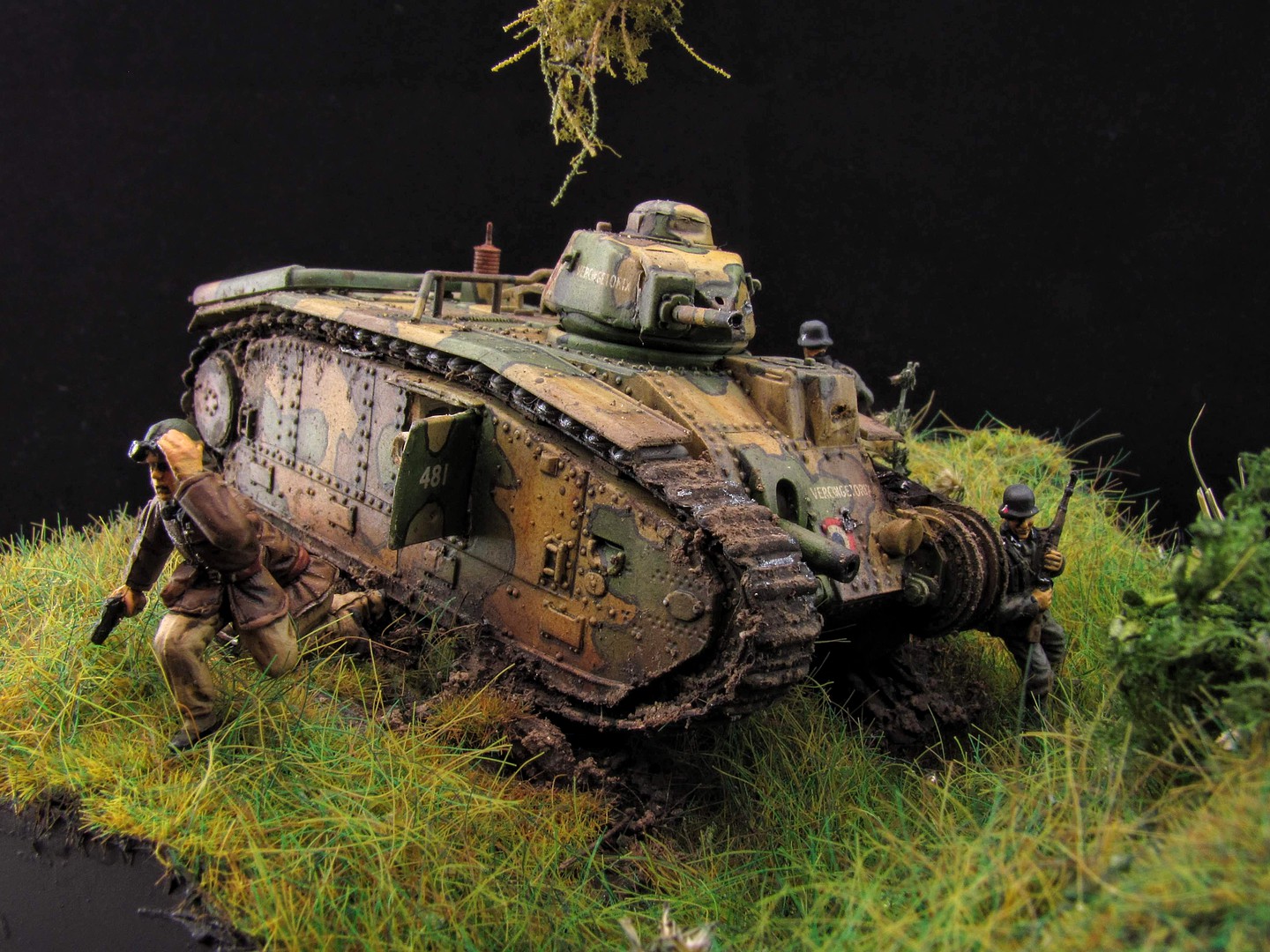 French Char B1 Tank Pictures